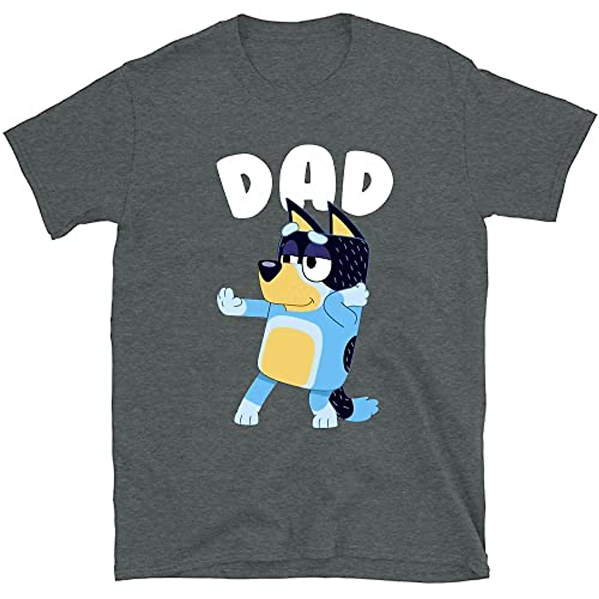 Blueys Dad Shirt, Blueys Dog Cartoon Shirt Adult Birthday, Fathers Day for Mens, Dad, Daddy, Father Husband (Design 1)