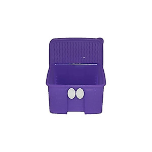 Tupperware (1) FridgeSmart Small Square 4.3 Cups Purple