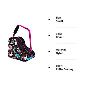 Pacer Skate Shape Bags - Great for Quad Roller Skates or Inlines (Donut)