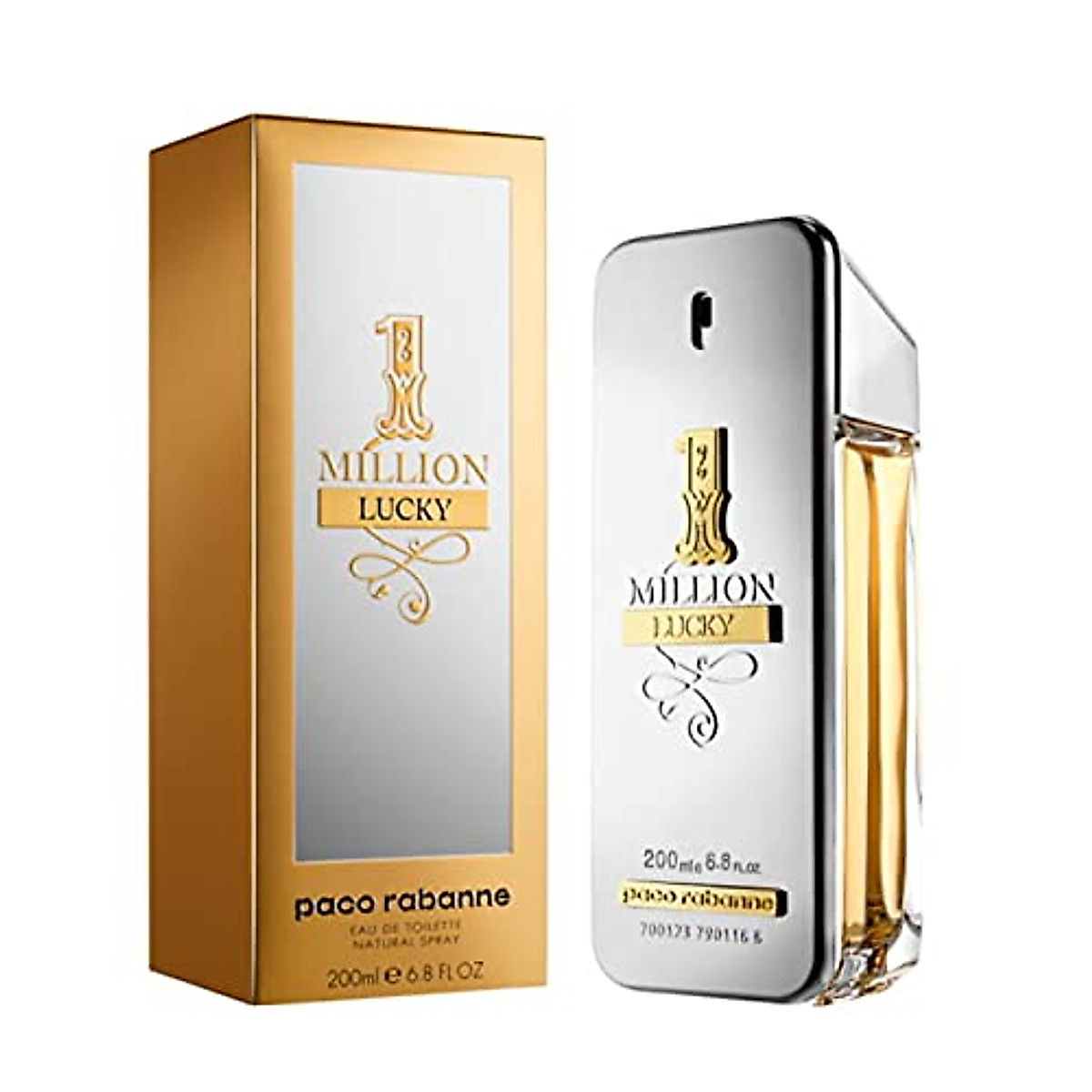 Paco Rabanne One Million Lucky Eau de toilette,6.8 Fl Oz