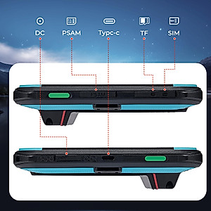 MUNBYN Rugged Tablet Scanner, Android 13 Industrial Tablet, 8" Inventory Tablet, 4GB+64GB, Equip with Honeywell N6703 Barcode Scanner Tablet, IP66 Enterprise Tablet with Barcode Scanner for Warehouse