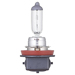 Philips Automotive Lighting H11 Vision Upgrade Headlight Bulb with up to 30% More Vision, 2 Pack,12362PRB2, white