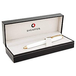 Sheaffer Prelude Ballpoint - White Lacquer with Rose Gold Trim E2914251