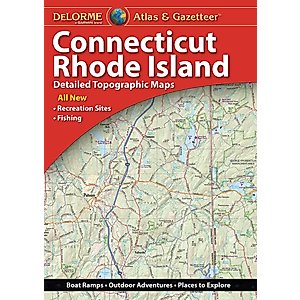 Delorme Connecticut/Rhode Island Atlas & Gazetteer