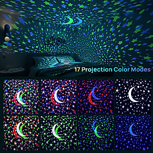 Toys for 3-8 Year Old Girls,Timer Rotation Star Night Light Projector Kids Twinkle Lights, 2-9 Year Olds Girl Gifts Kawaii Birthday Easter Gifts for Kids,Gift for Teen Toddler Baby Girls (Blue)