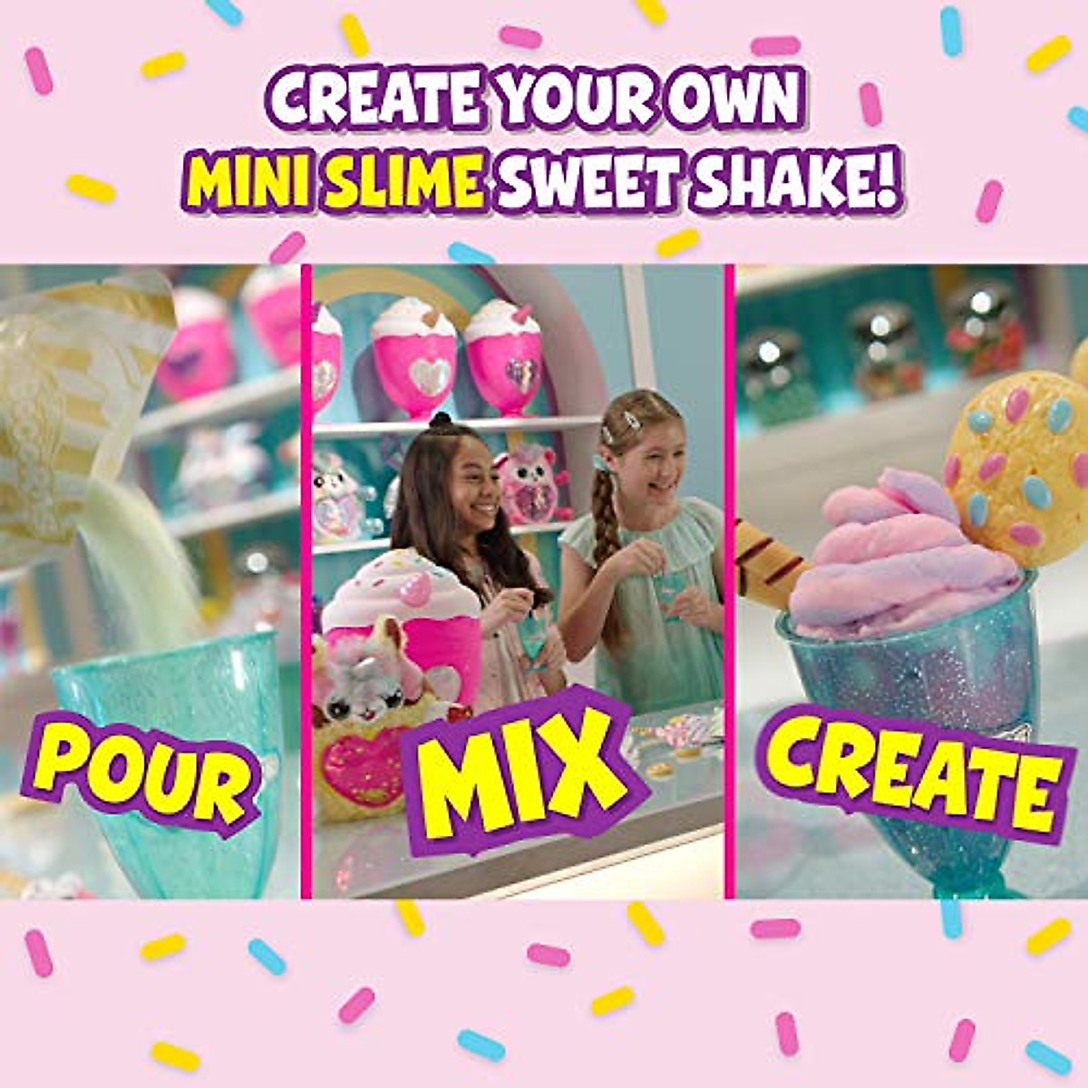 Rainbocorns Sweet Shake Surprise - 13" Llama Cuddle Plush Scented Stuffed Animal - 15+ Layers of Surprises, DIY Slime Mix, Talkback Feature and More, Ages 3+