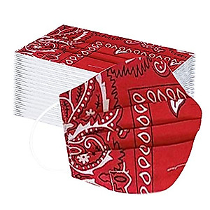 50/100 Pcs Kids Face Bandanas Oral Protective Sleeve Disposable Protection