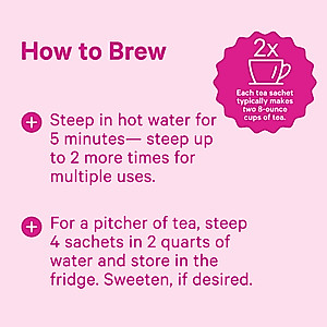 Pink Stork Labor Prep Tea: Sweet Floral - Red Raspberry Leaf Tea for Pregnancy & Postpartum - All Organic Delivery Essentials- For 3rd & 4th Trimester - Pregnancy Must Haves - Women-Owned - 30 Cups