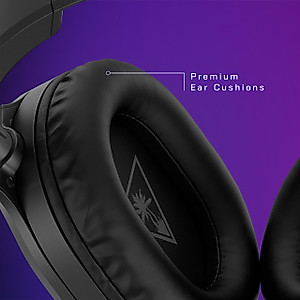 Turtle Beach Recon 70 Multiplatform Gaming Headset for PS5, PS4, Xbox Series X|S, Xbox One, PC & Mobile w/ 3.5mm Wired Connection - Flip-to-Mute Mic, 40mm Speakers, Lightweight Design, Black