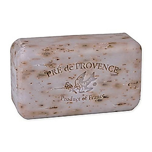 Pre de Provence Artisanal French Moisturizing Soap Bar, Shea Butter Enriched, Quad Milled for Long Lasting Rich Smooth Lather, 5.3 Ounce, Lavender