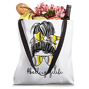Baller Gigi Life Softball Baseball Gigi Grandma Tote Bag