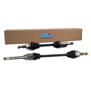 TRQ Front CV Axle Shaft Assembly Set Compatible with 2012-2021 Dodge Durango 2011-2018 Jeep Grand Cherokee