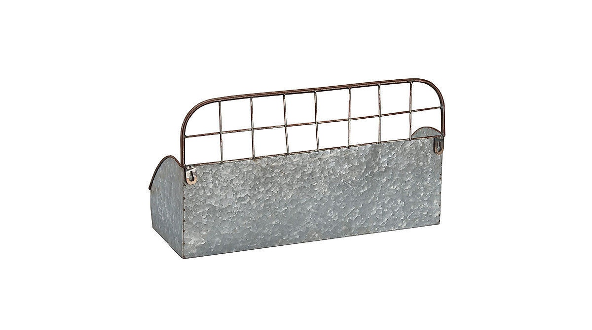 Rustic Metal Wall Caddy Holders | Barnyard Designs