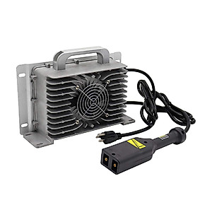 36V 18A Golf Cart Battery Charger for 36 Volt EZGO EZ-GO TXT Golf Cart, with D-Plug/Powerwise Style Plug Waterproof IP68