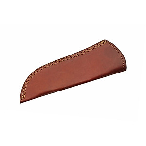 Damascus Steel Drop Point | Wood Handle 9.5" Hunting Knife