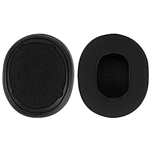 Geekria Sport Cooling-Gel Replacement Ear Pads for Skullcandy Crusher Wireless, Crusher Evo, Crusher ANC, Hesh 3, Hesh Evo, Hesh ANC Headphones Ear Cushions, Headset Earpads, Ear Cups (Black)
