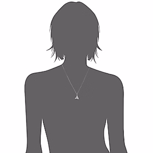 Solvar Celtic Weave & Trinity Knot Necklace Silver Irish Made