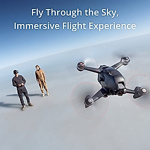 DJI FPV Combo - First-Person View Drone UAV Quadcopter with 4K Camera, S Flight Mode, Super-Wide 150° FOV, HD Low-Latency Transmission, Emergency Brake and Hover, Gray