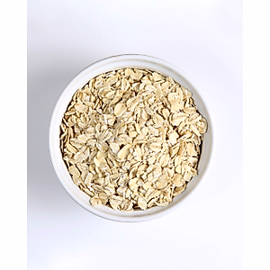 Terrasoul Superfoods Organic Rolled Oats, 5 lbs - Gluten-Free | Old-Fashioned | Whole Grain