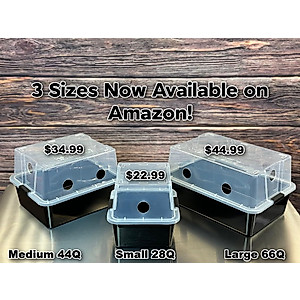 Myco Labs Grower's Select Mushroom Monotub Fruiting Chamber with Filter Disks and Liner