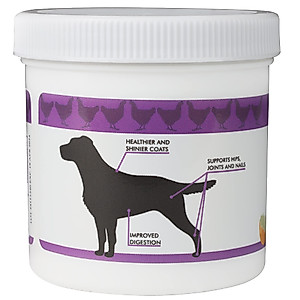 Eggshell Membrane Collagen for Dogs - Non-Gelatin and Non-Bone Marrow Based, All Natural Premium Dog Collagen Powder from Eggshell Membranes: Supports Pet HIPS, Joints, Nails, Fur and Digestion.