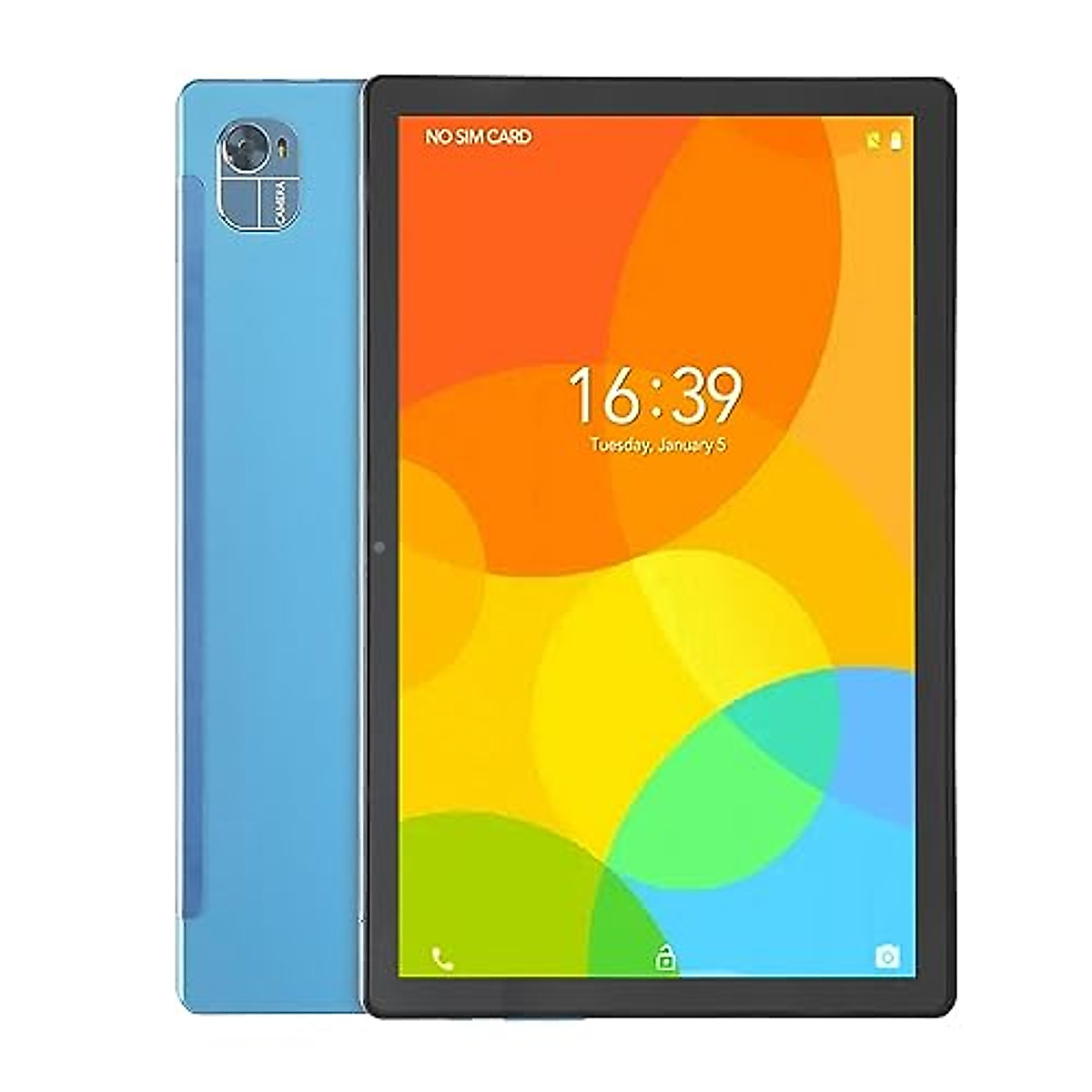 Honio HD Tablet, Office Tablet 10.1 Inch 12GB 256GB Memory Octacore CPU Dual Card Slots (US Plug)