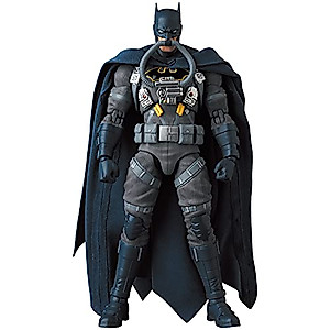 Medicom DC Comics: Batman Hush: Stealth Jumper Batman Mafex Action Figure, Multicolor