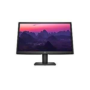 HP V222vb FHD Monitor, 1080p VA Display, 75Hz, 21.5'' Computer Screen, TUV Certified Low Blue Light Mode, Ergonomic Tilt, HDMI&VGA Ports, VESA Mounting (2021), Black (Renewed)
