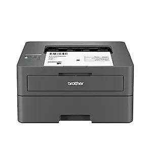 Brother HL-L2405W Wireless Compact Monochrome Laser Printer with Mobile Printing, Black & White Output | Includes Refresh Subscription Trial(1), Amazon Dash Replenishment Ready