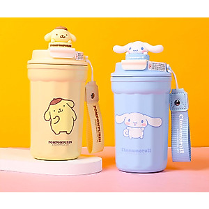 Everyday Delights Cinnamoroll Puppy Tumbler with Cover & Strap 480ml
