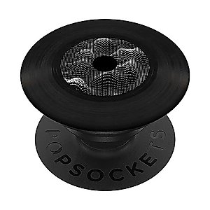 Retro Vinyl Record LP Art Vintage Design PopSockets Standard PopGrip
