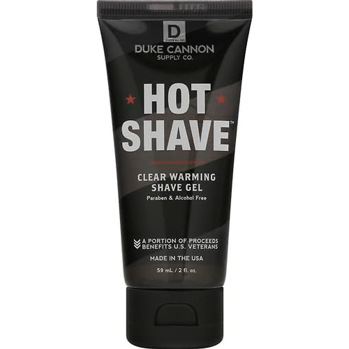 Duke Cannon Hot Shave - Clear Warming Shaving Gel, 2 fl. oz.