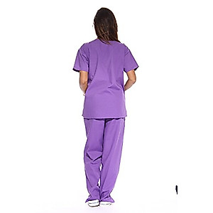 Just Love Women's Purple Scrub Set - Medium,Purple,Medium