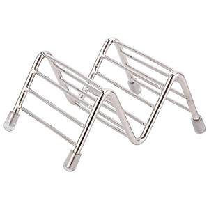 Aqur2020 304 Stainless Steel Taco Holder Corrosion Innovative Pancake Stand Tray for Kitchen Restaurant Suitable for Home Kitchens And Restaurants(1#)