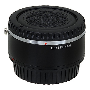 2X Teleconverter Compatible with Canon EOS Rebel T2, T3, T4, T5, T6, T7, T8, T2i, T3i, T4i, T5i, T6i, T7i, T8i