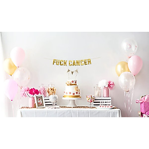 Cancer Survivor Party Decorations, Cancer Free Party Banner and Supplies