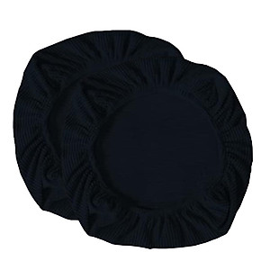 Sunnyway Stretchable Office Chair Seat Cover 2 Pack, Elastic Desk Chair Cover Washable Computer Chair Slipcover Protective Spandex Seat Cushion Cover