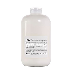 Davines LOVE Curl Cleansing Cream, All In One Shampoo and Conditioner, Soften and Hydrate Wavy And Curly Hair, 16.9 Fl. Oz