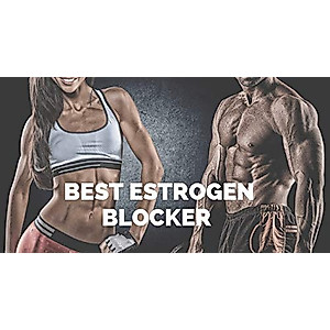 Estrogen Blocker for Men & Hormone Balance for Women- E-Block- Natural PCT Aromatase Inhibitor Anti Estrogen Acne Support Formula Post Cycle Therapy Supplement Plus DIM, Calcium-d-glucarate, Chrysin