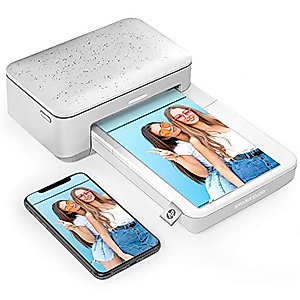 HP Sprocket Studio Photo Printer – Personalize & Print, Water- Resistant 4x6" Pictures (3MP72A)
