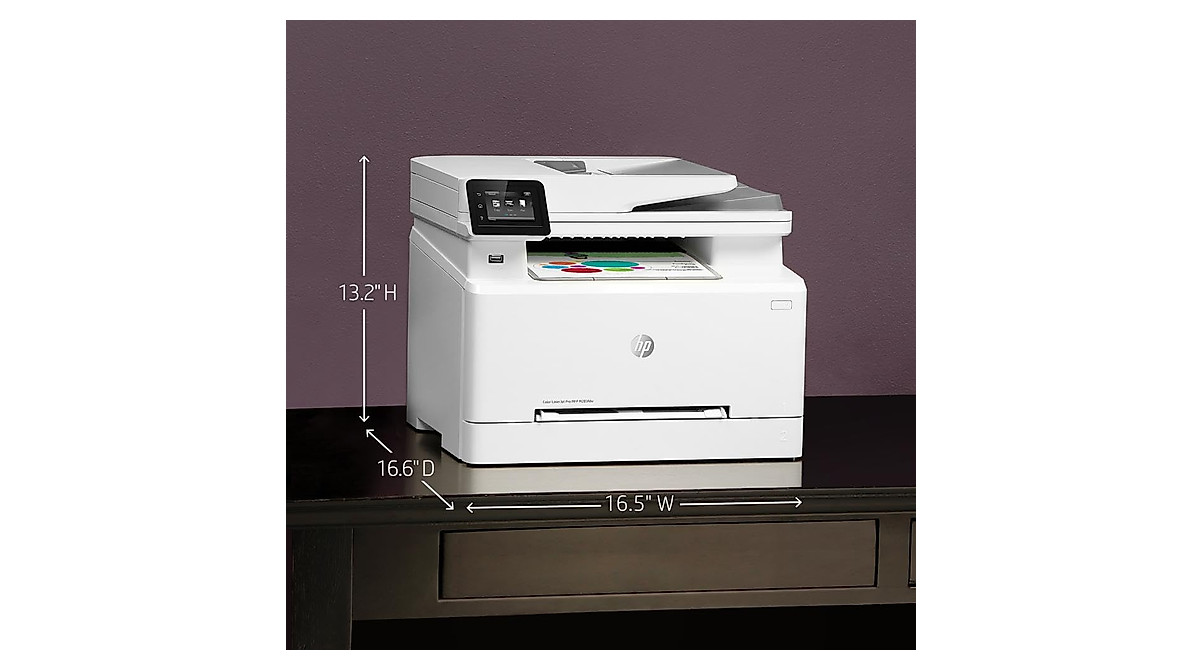 HP Color LaserJet Pro M283fdw Wireless All-in-One Printer | Fast Color ...