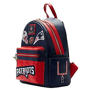 Loungefly Backpack NFL: New England Patriots Backpack with Patches
