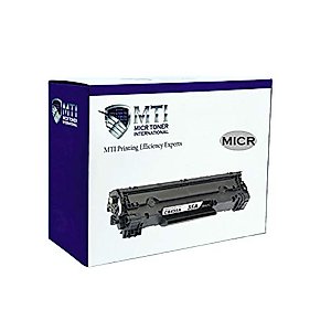 MICR Toner International Compatible Magnetic Ink Cartridge Replacement for HP 35A CB435A LaserJet P1005 P1006