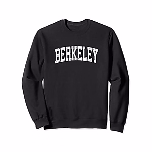 Berkeley California CA Vintage Athletic Sports Design Sweatshirt