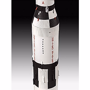 Revell 03704 Apollo 11 Saturn V Rocket Model Kit, White