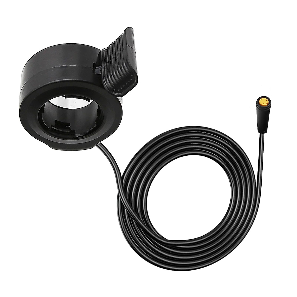 Thumb Throttle Replacement for Bafang Waterproof 3PIN Female Thumb Throttle Accelerator for eBike for BBS01B BBS02B BBSHD Mid Drive Motor eBike Conversion Kits E-Bike Throttle with 17.7 inch Cable