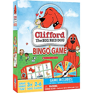 Baby Fanatic MasterPieces Licensed Kids Games - Clifford Bingo Game