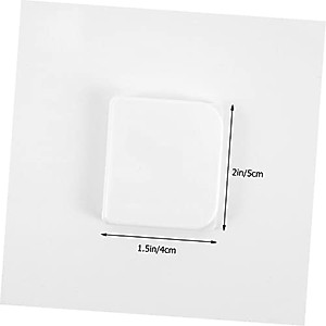 Shower Curtain Clips 6pcs Shower Curtain Fixing Clip White Shower Curtains White Drapes White Shower Curtain Rod Bathtub Insert Shower Guards to Keep Water in Shower Windproof