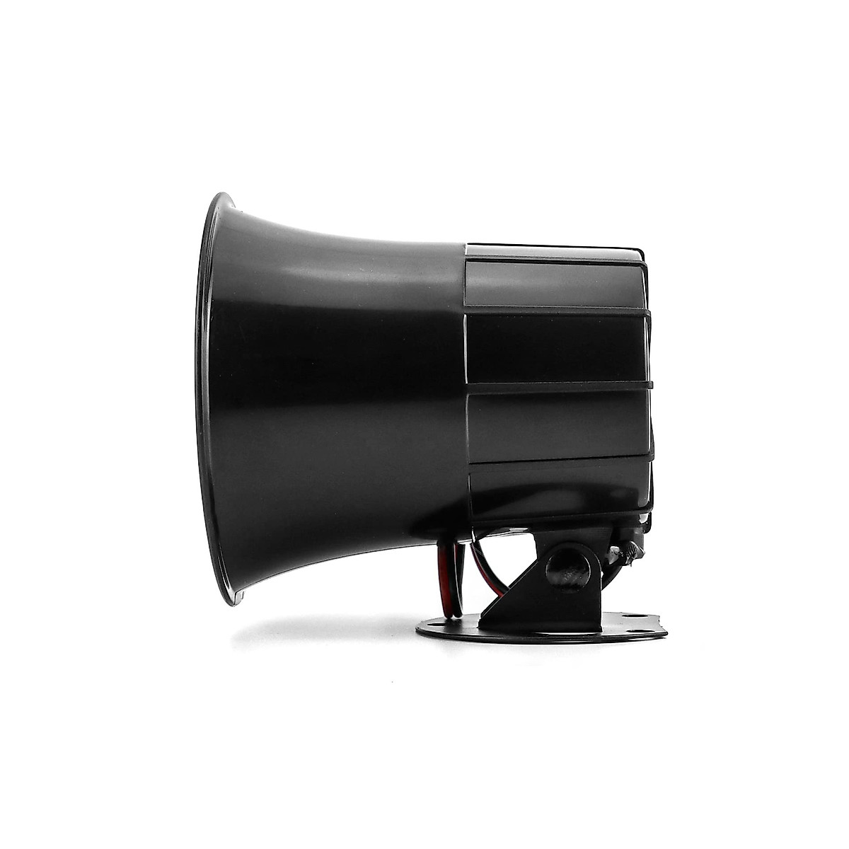 QWORK Electric Siren Horn, DC 12V Security Loud Wired Alarm Siren for Home Alarm System Security and Protection, 110 dB