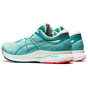 ASICS Women's EvoRide Running Shoes, 8, Techno Cyan/BIO Mint